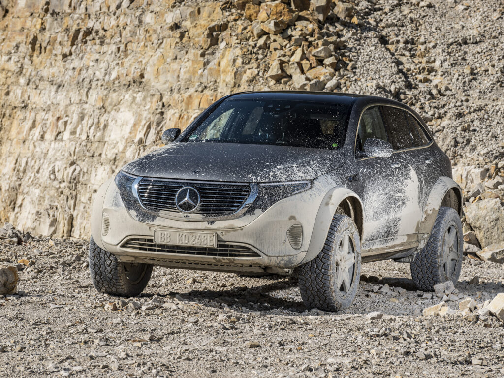 Radical Mercedes-Benz EQC 4x4² boasts extreme EV capability - EV Central