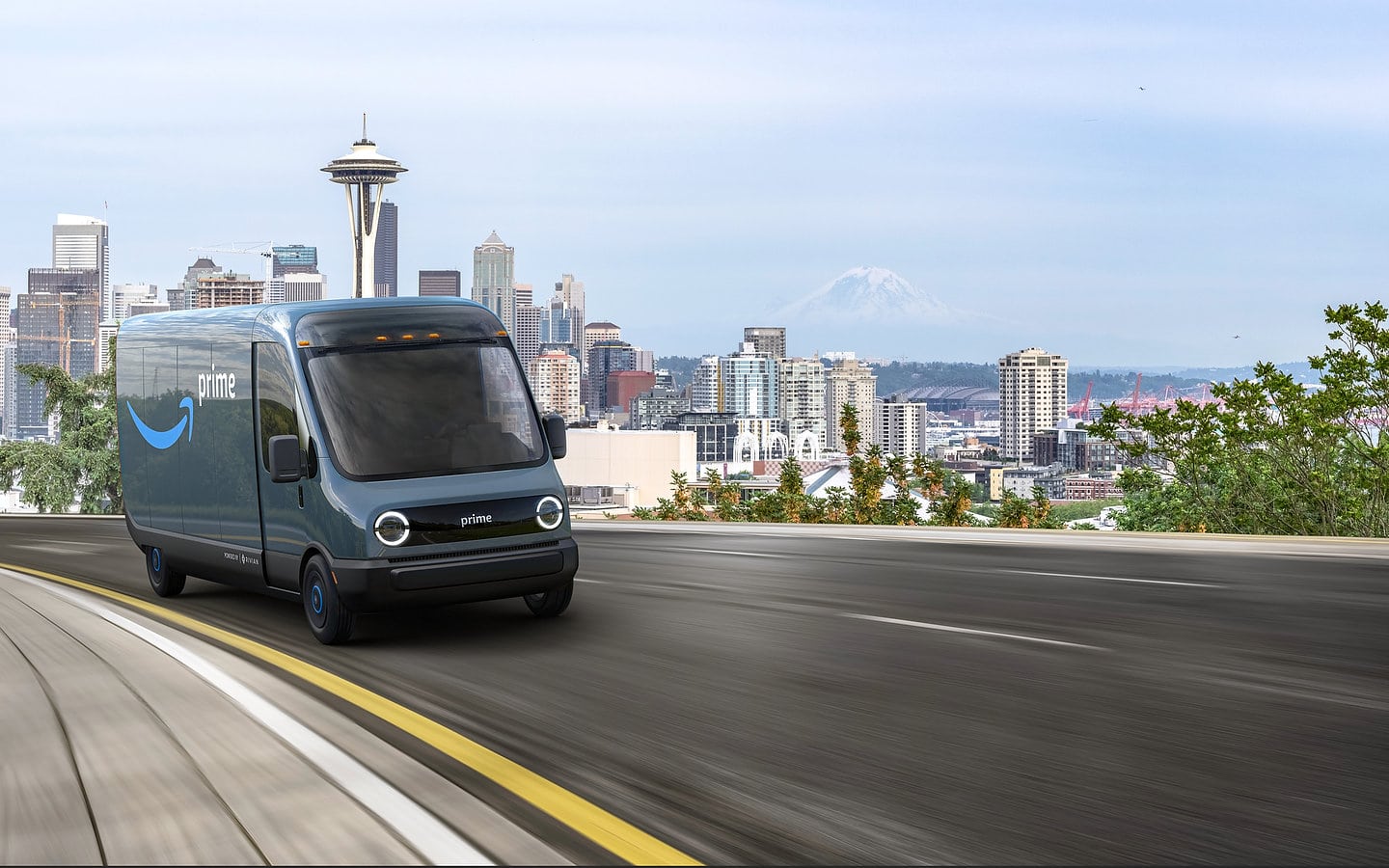 Amazon's new EV electric delivery van - EV Central