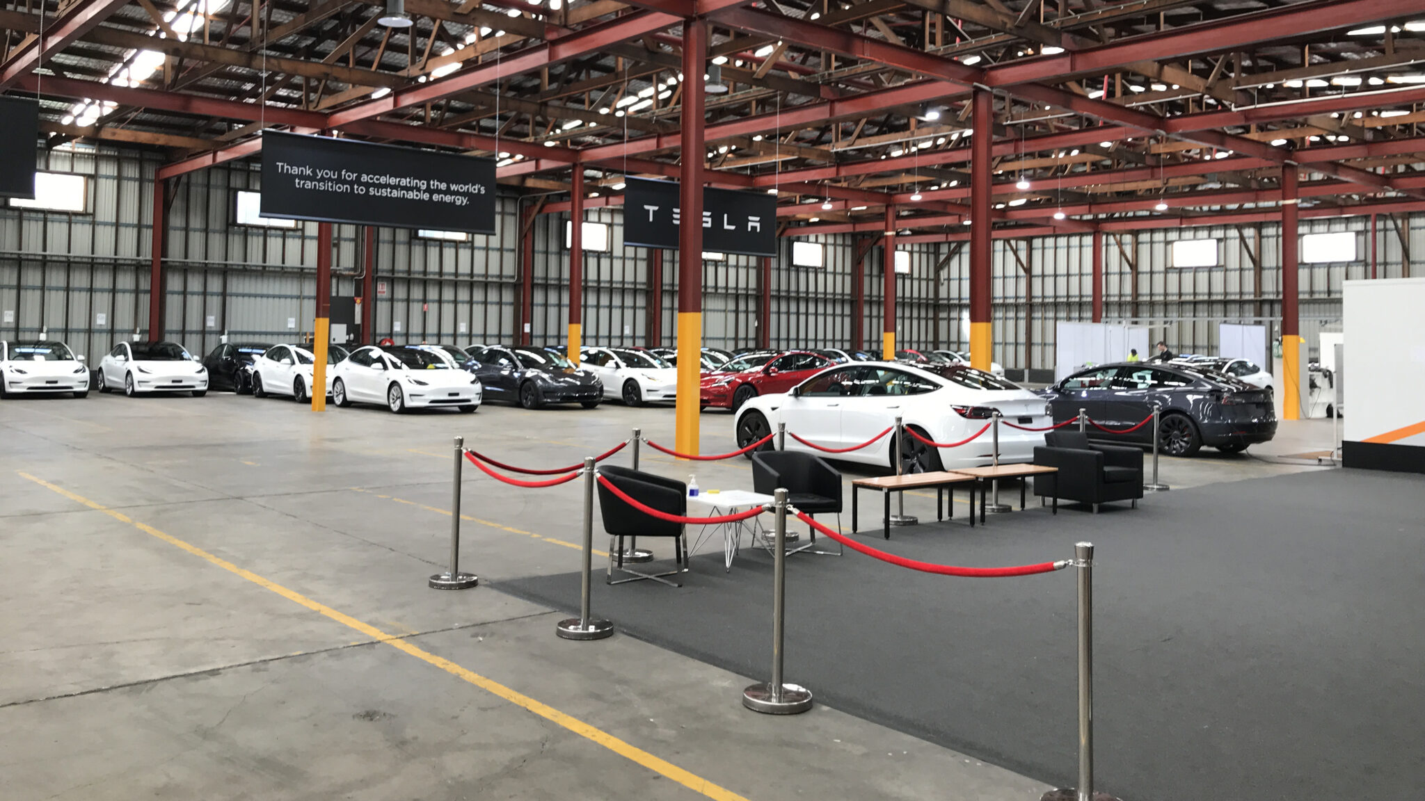 Your new Tesla, Sir? Step into my warehouse - EV Central