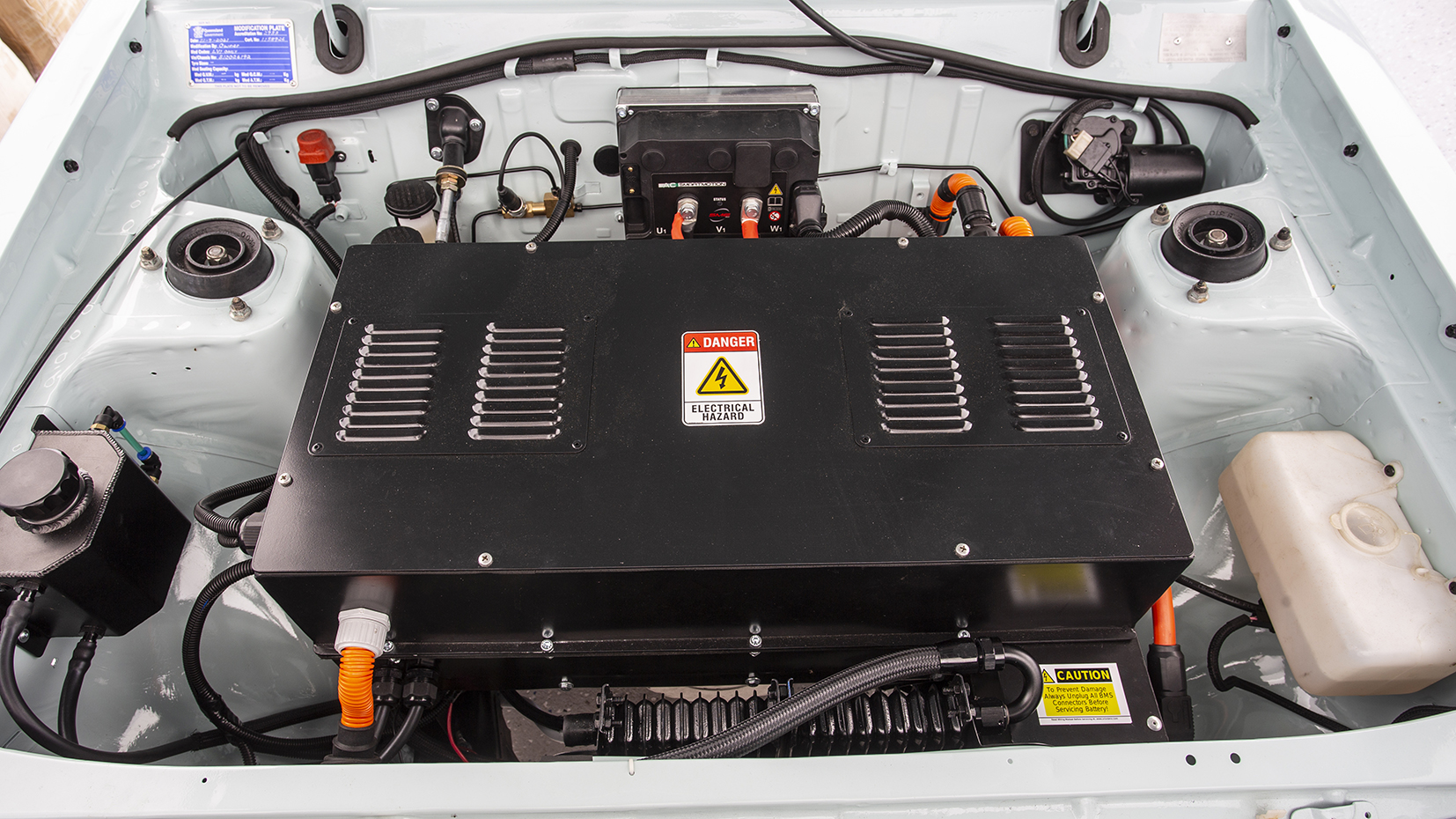 Aussie electro-mod Datsun 1200 ute - 730kg of rapid brilliance - EV Central