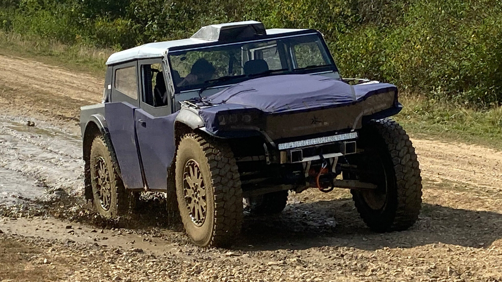 UK startup Fering shows adventure-ready EV pickup with 7000km range ...