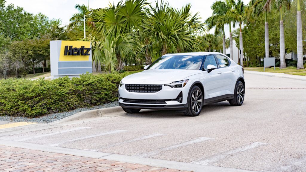 Polestar, Tesla electric car battle takes to the rental fleets - EV Central