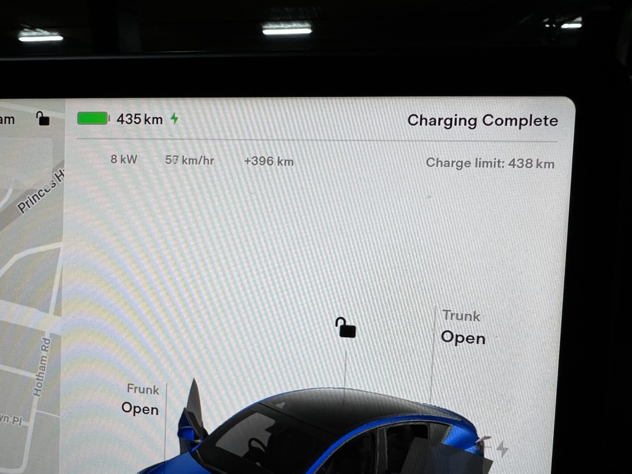 Charging a Tesla Model Y at a new V3 Supercharger - EV Central