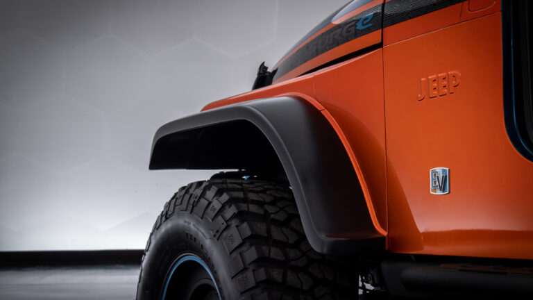 Jeep's CJ Surge EV concept wows SEMA show - EV Central