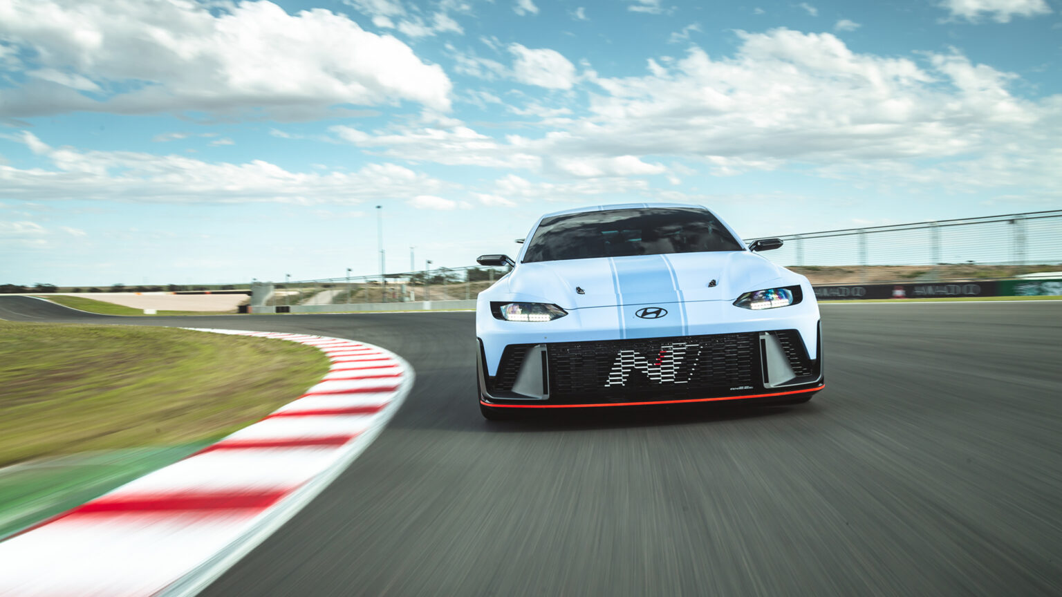 Track test: Hyundai's incredible RN22e EV - EV Central