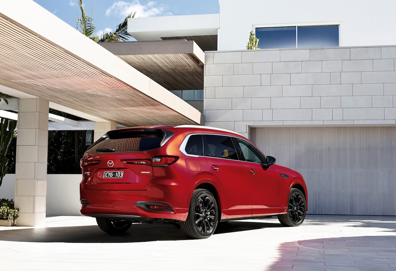 Cheapest electrified seven-seat 2025 Mazda CX-80 aimed at families, but ...