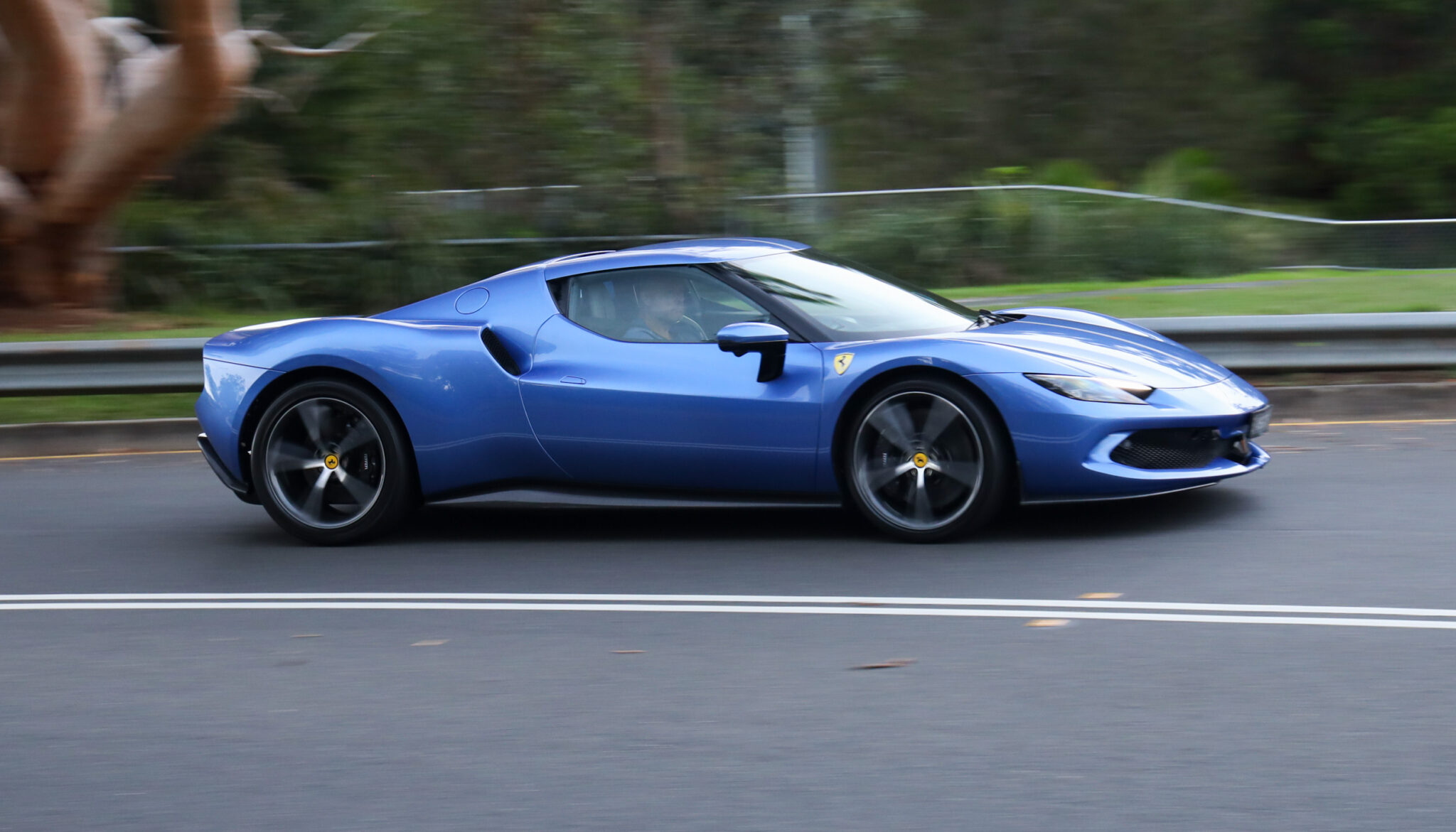 2025 Ferrari 296 GTB Review: Flat-out in EV mode in a ballistic V6 hybrid Italian supercar - EV ...