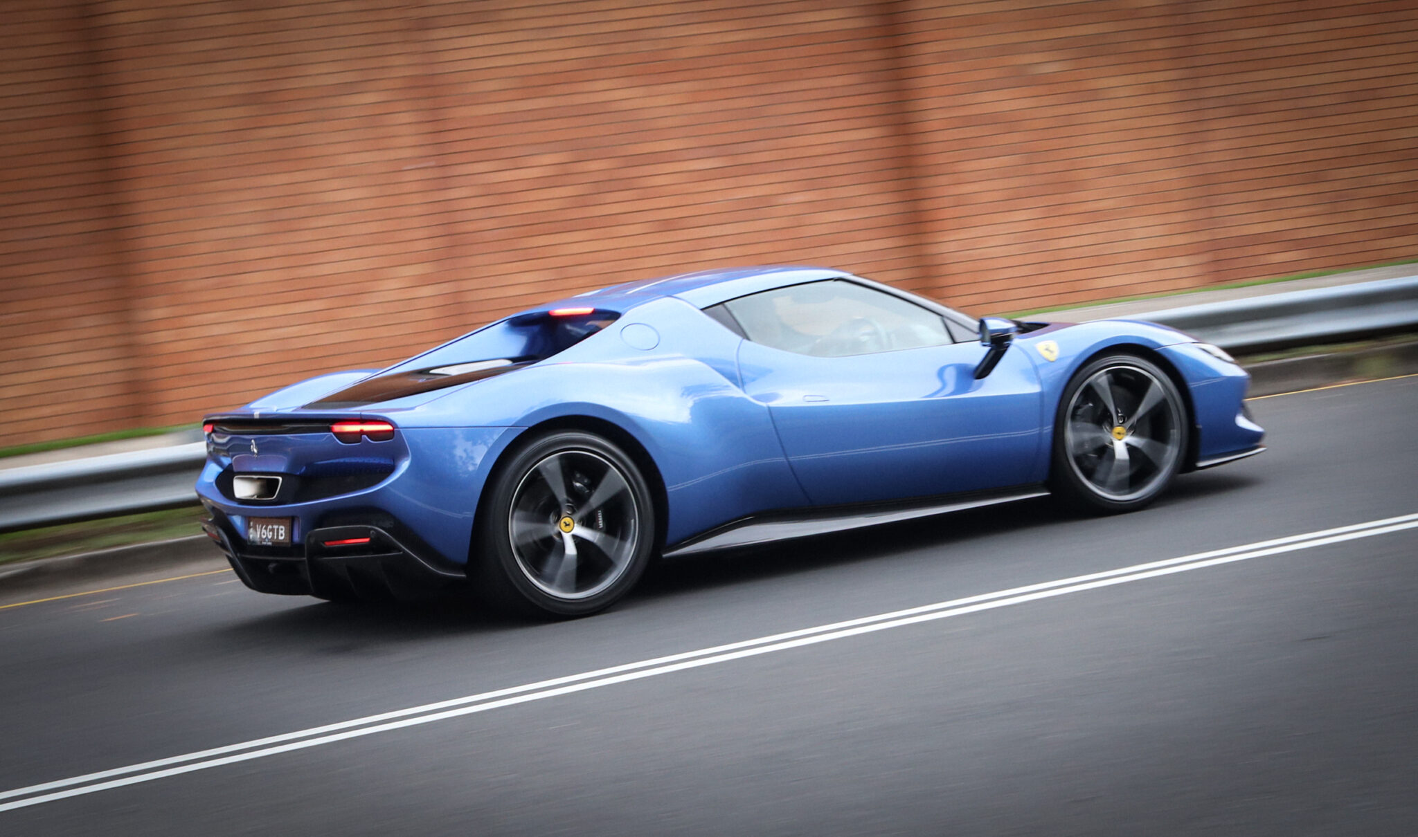 2025 Ferrari 296 GTB Review: Flat-out in EV mode in a ballistic V6 ...