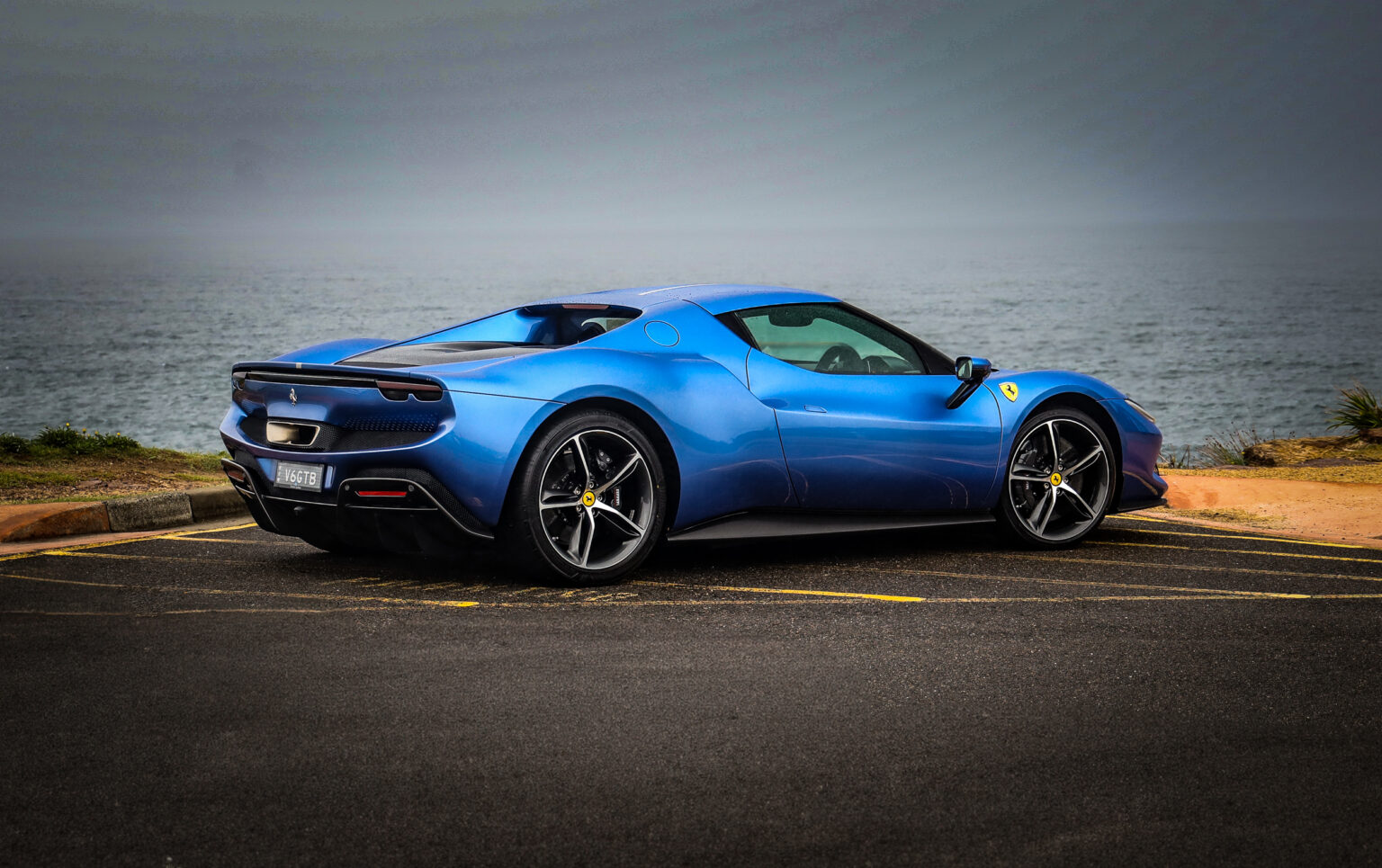 2025 Ferrari 296 GTB Review: Flat-out in EV mode in a ballistic V6 ...