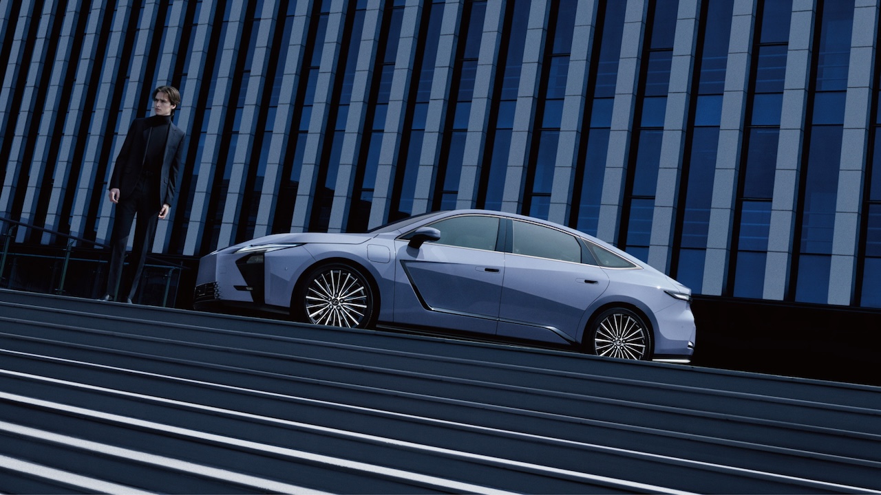 Lexus ES goes EV! New luxury saloon has been super-sized and ...