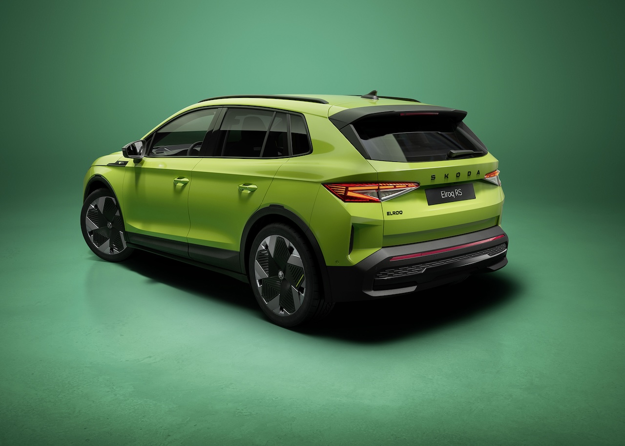 New Skoda Elroq RS revealed! Hot electric SUV is the quickest Skoda to ...