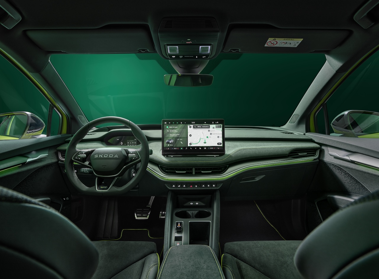 New Skoda Elroq RS revealed! Hot electric SUV is the quickest Skoda to ...