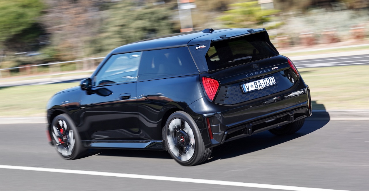 2025 Mini JCW Hatch and Aceman Track Review: Can an electric John ...
