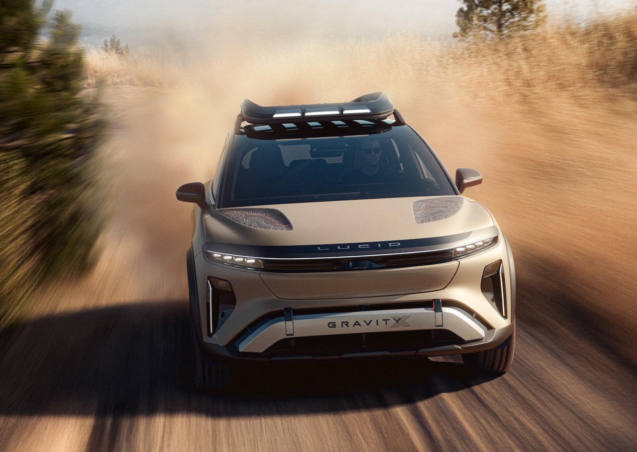 Lucid reveals luxury electric 4x4: Tough Gravity X is the most advanced mid-size SUV money can ...